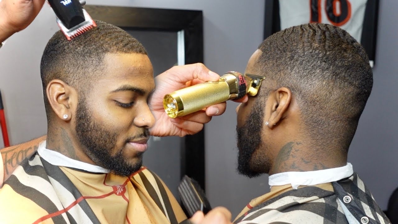 🔥 MUST SEE 🔥 AMAZING HAIRCUT TUTORIAL | BLURRY MID FADE | RAZOR LINE 🔪 ...