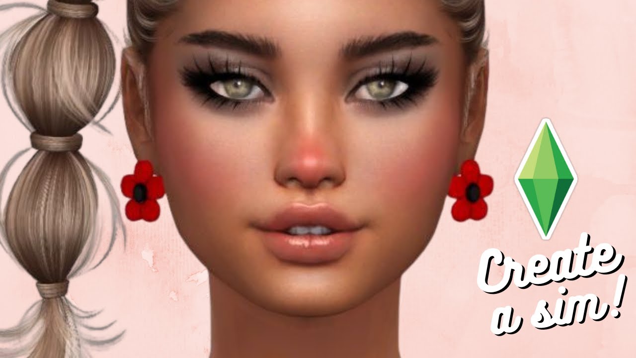 CREATE A SIM 🦄 THE SIMS 4 CAS 🌲 MAKING A REALISTIC SIMS IN THE SIMS 4 🔥 ...