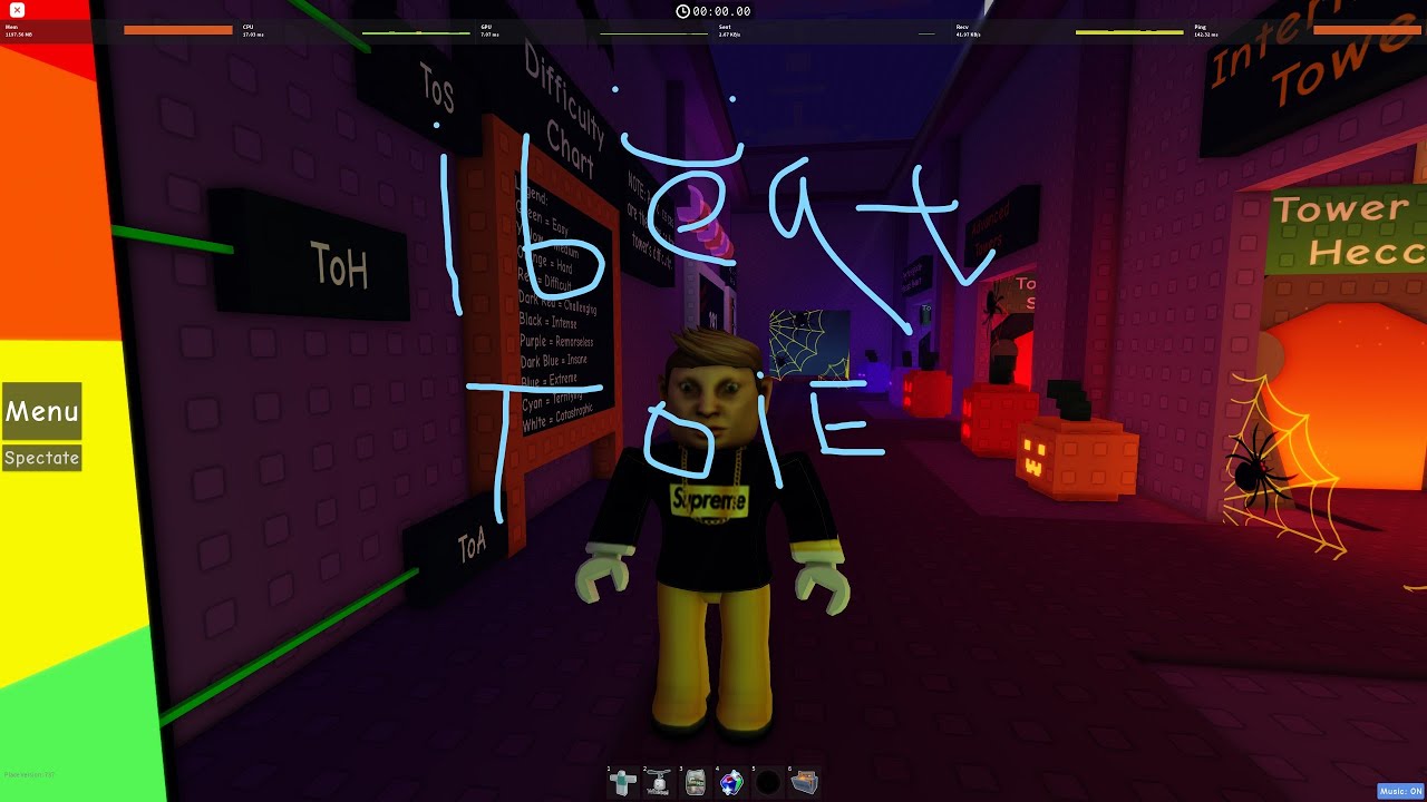 I beat ToIE (Tower of impossible expectations) Roblox JTOH - YouTube
