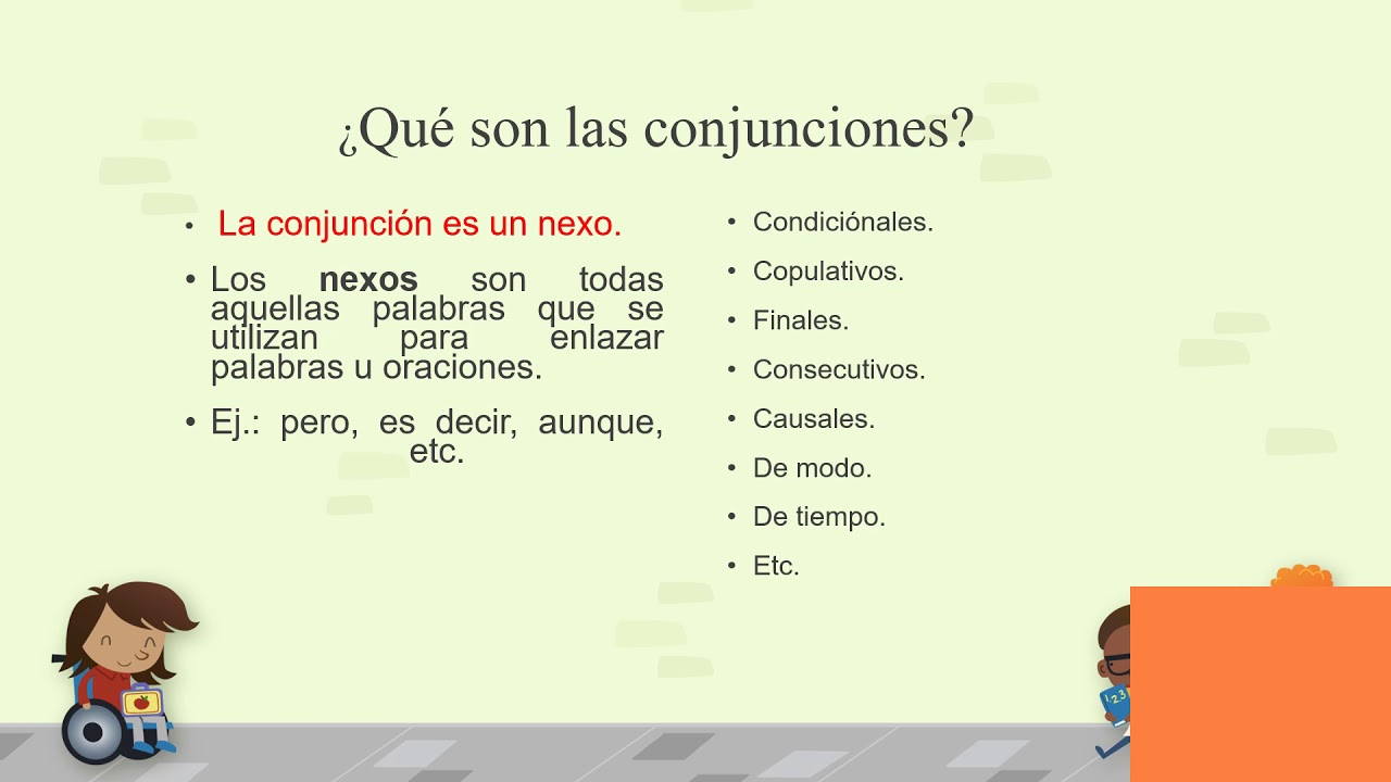 Conjunciones disyuntivas y adversativas 1 - YouTube