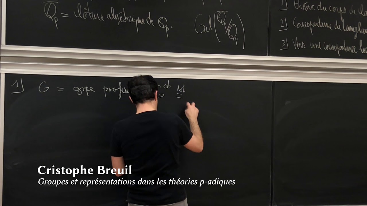 Séminaire Math-Philo 2019 (ENS Ulm) : Christophe Breuil, Groupes et ...