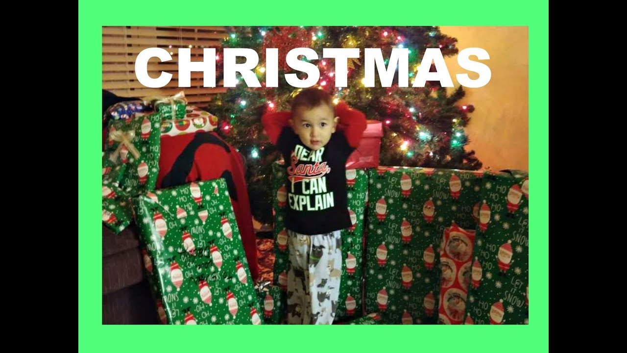Christmas Morning 2017 - Opening Presents Video For Kids - YouTube