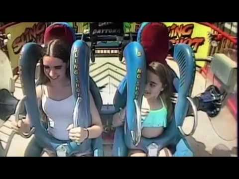 Slingshot Ride at Daytona Beach with my Sister - YouTube