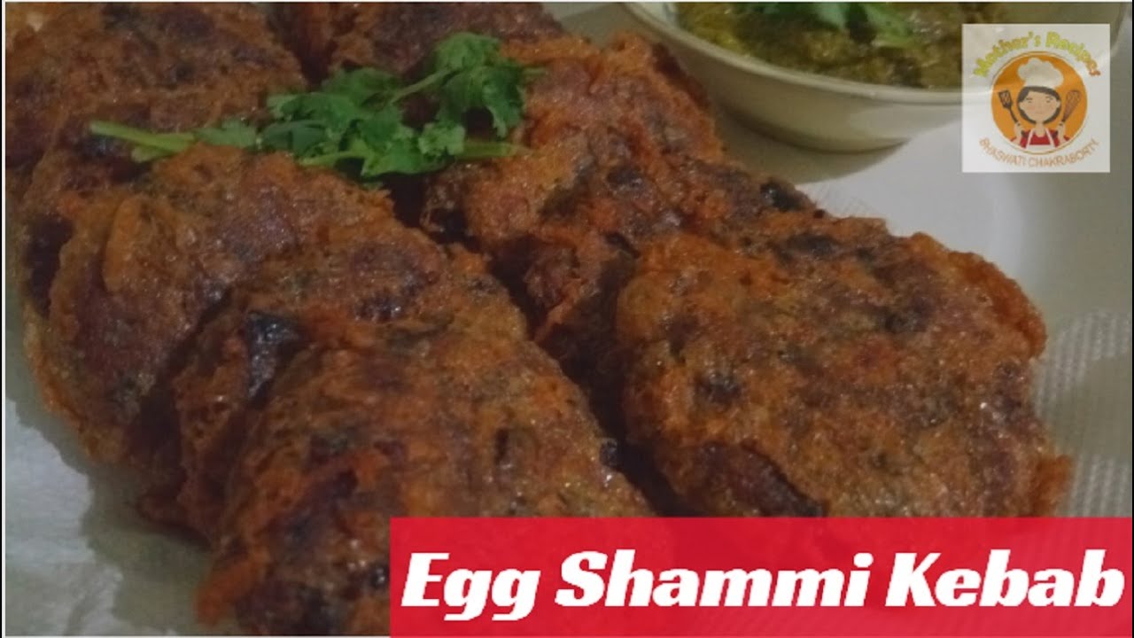 Crunchy & Tasty EGG SHAMMI KEBAB RECIPE!!! - Easy & Quick TEA TIME ...