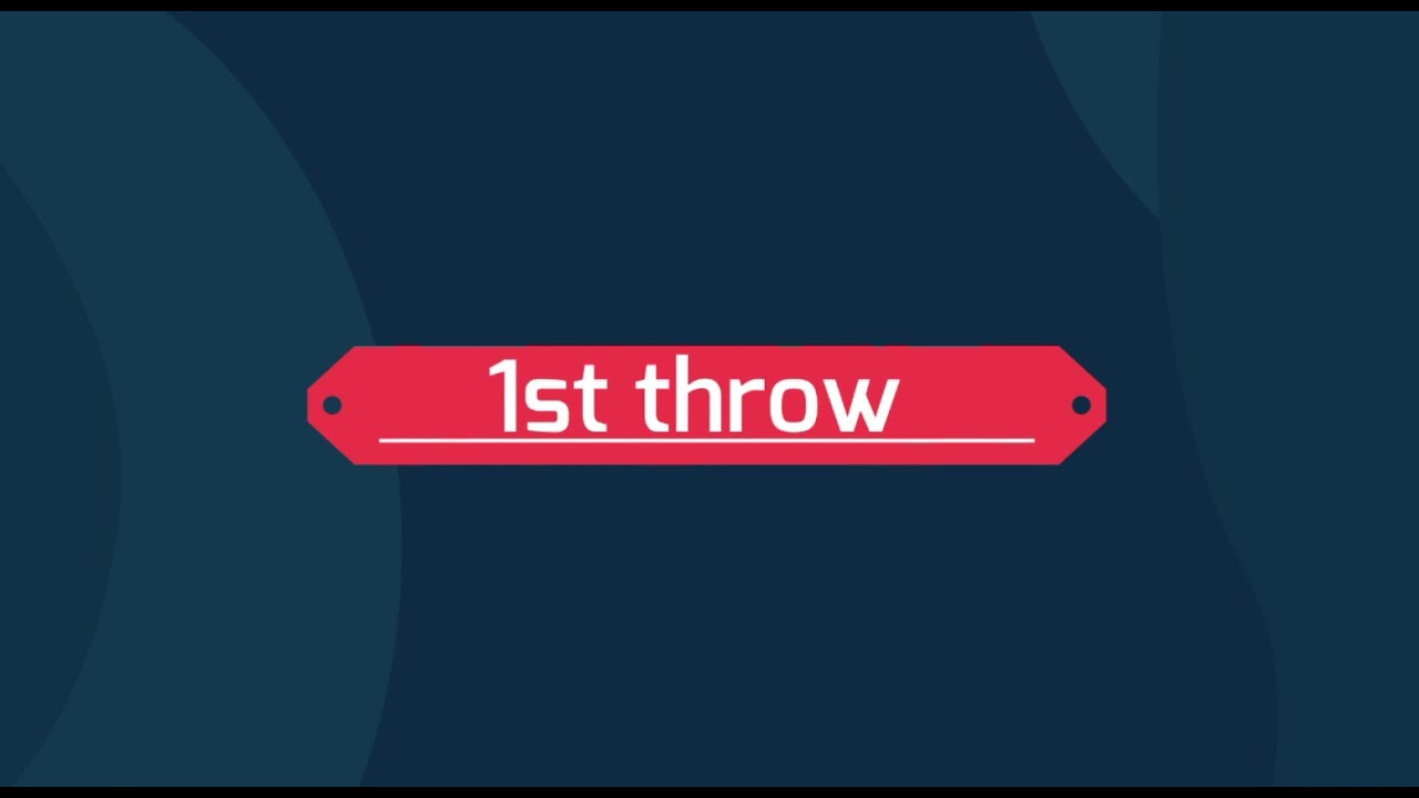 First Throw - Aufgüss waving - YouTube