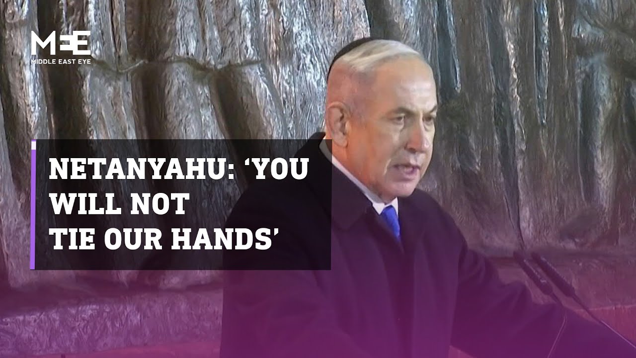 Netanyahu uses Holocaust memorial event to say international community ...