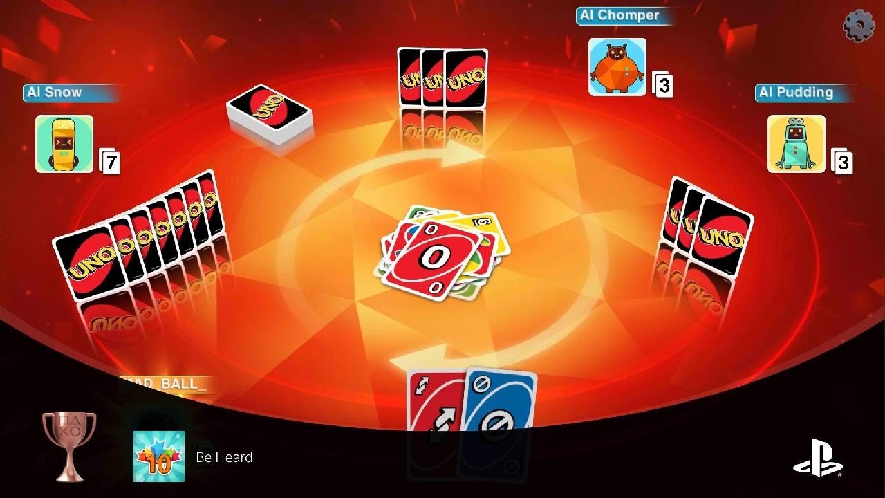 UNO trophy guide #3 be heard trophy - YouTube