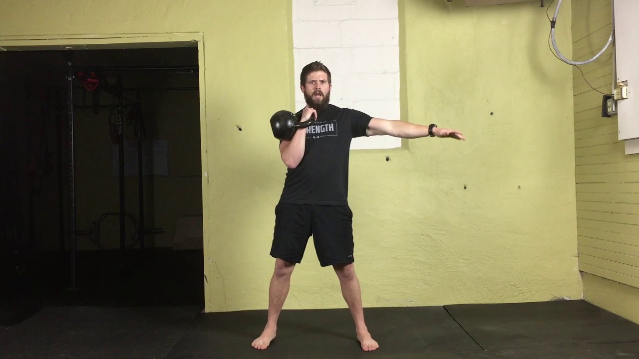 How To Do a One Arm Kettlebell Clean - YouTube