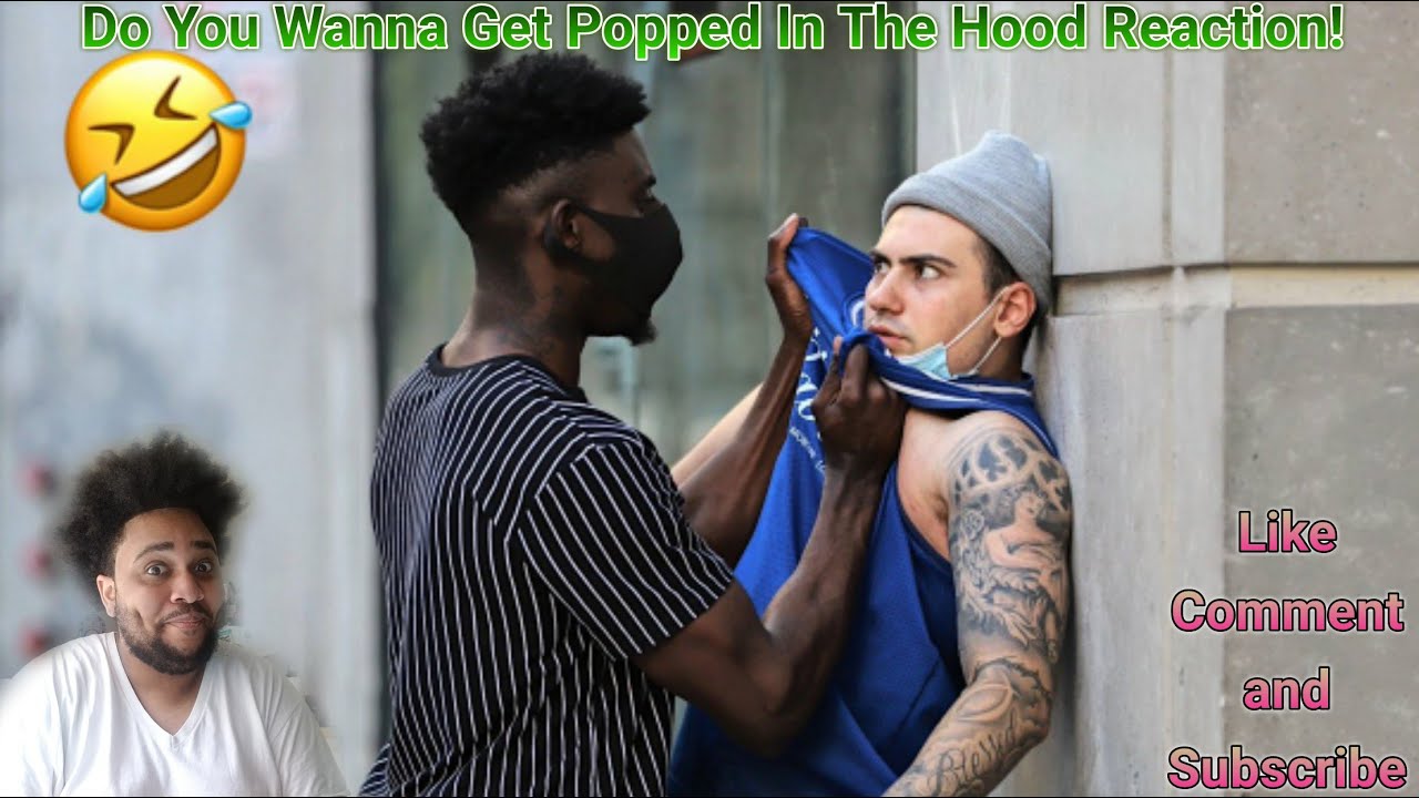 You Wanna Get Popped In The Hood Prank Reaction! @TopNotchIdiots # ...