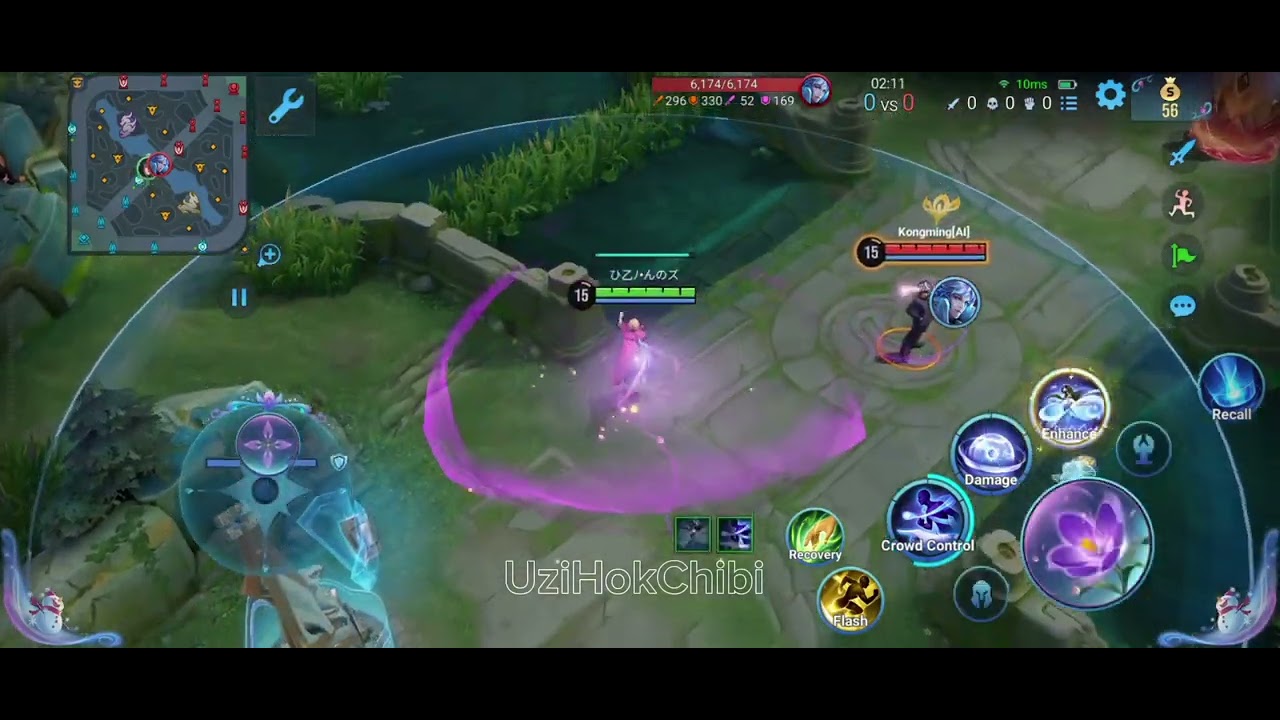 SHI FREE SKIN AND CUSTOM BUTTON #honorofkings - YouTube