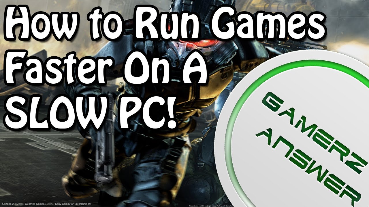 How To Run Games Faster On PC - YouTube