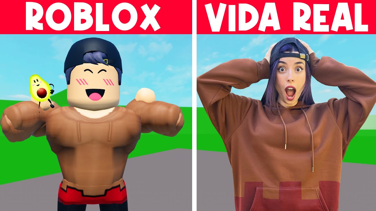 Me Vestí Como los Avatar de Roblox del Team en la Vida Real - YouTube