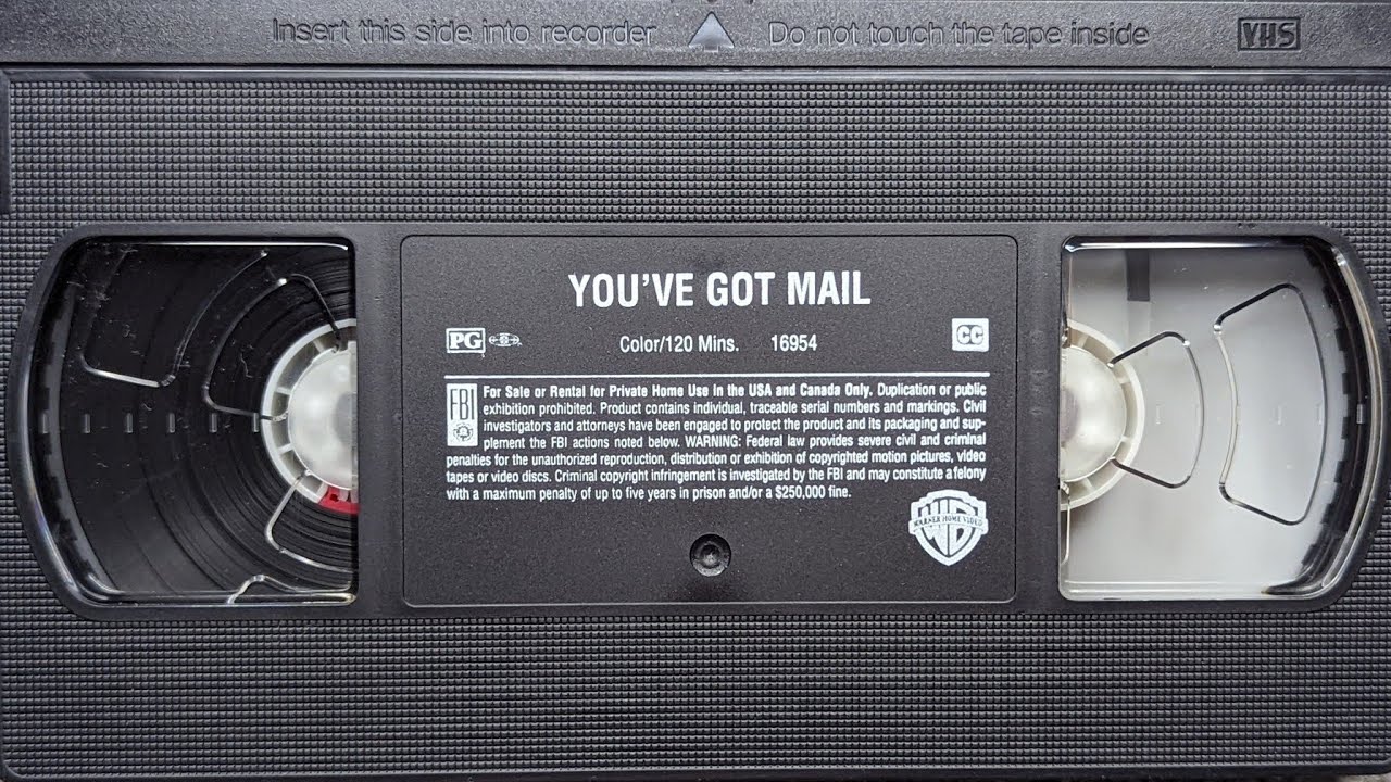 You've Got Mail VHS Pre-Show - YouTube