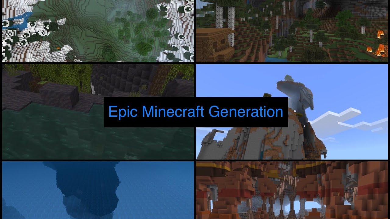 Epic Minecraft Generation - YouTube