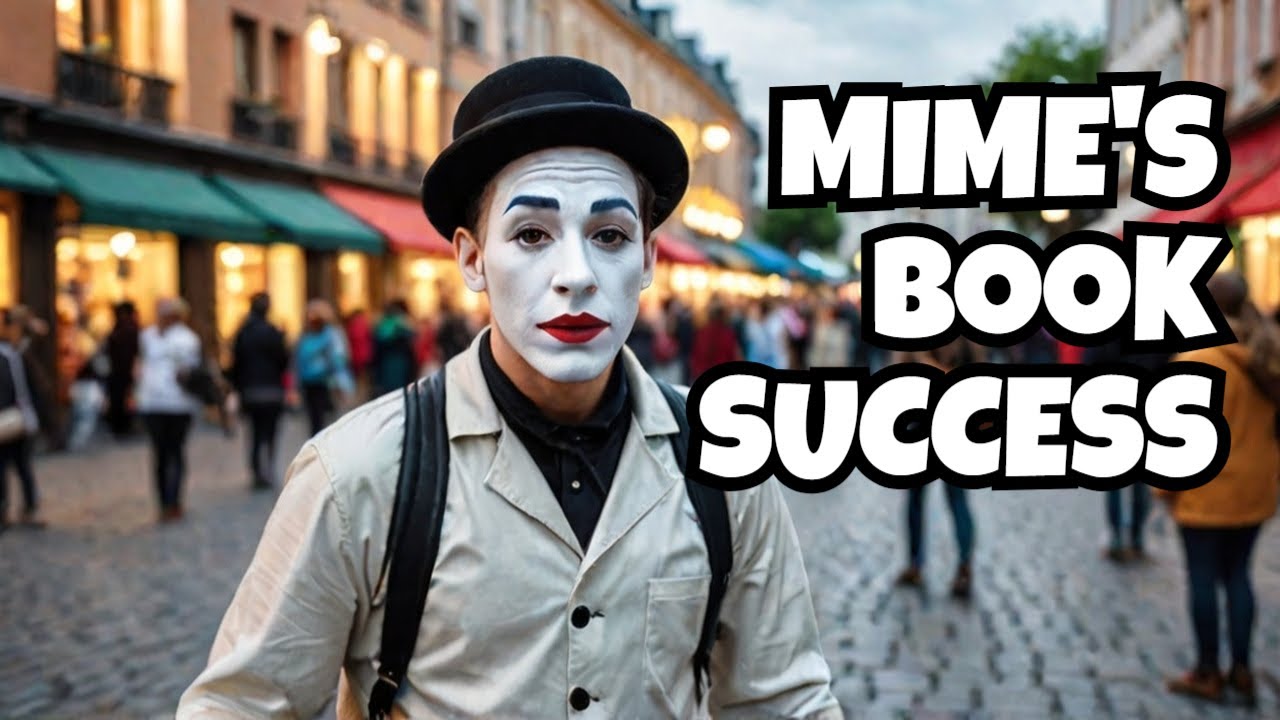This Mime Made $50,000 Writing Books Without Speaking a Word! - YouTube