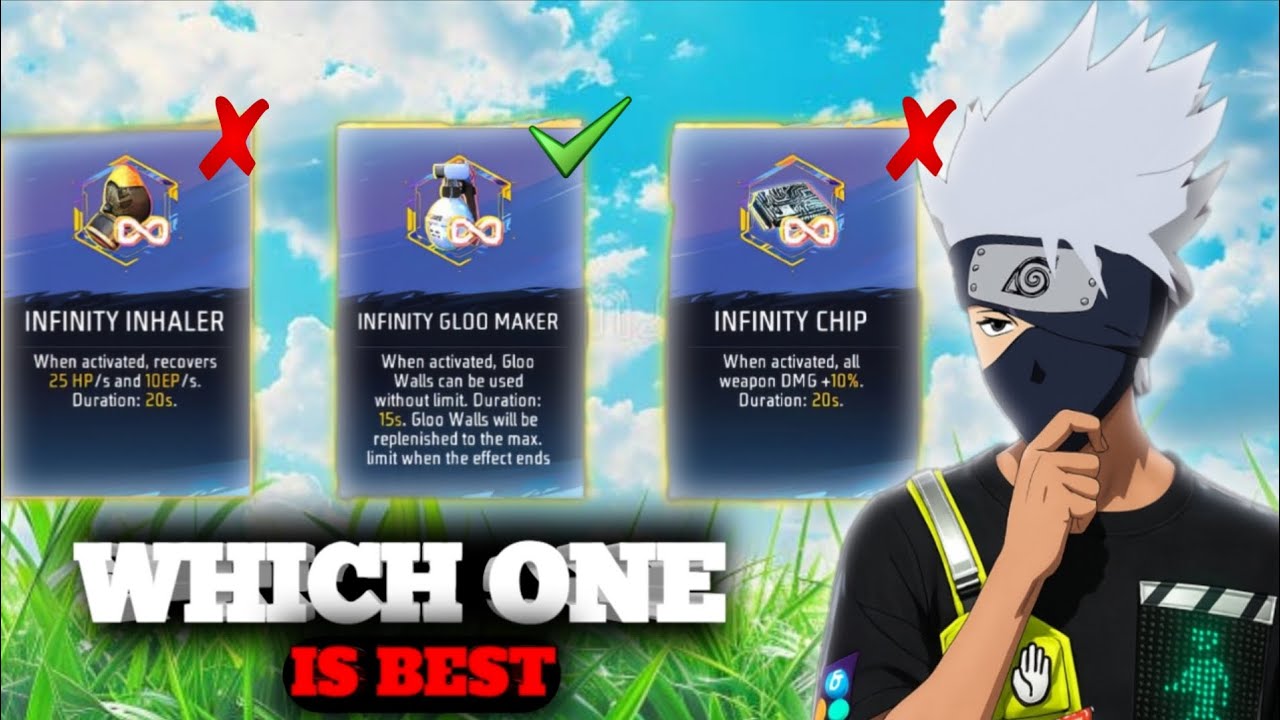 Which one is best ? 🤔 Infinity items CS Ranked 🥵Choose any one !!# ...
