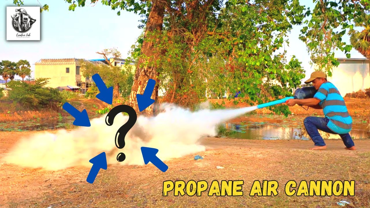 How to Make a Homemade Air Cannon | How to Make an Air Cannon at Home ...