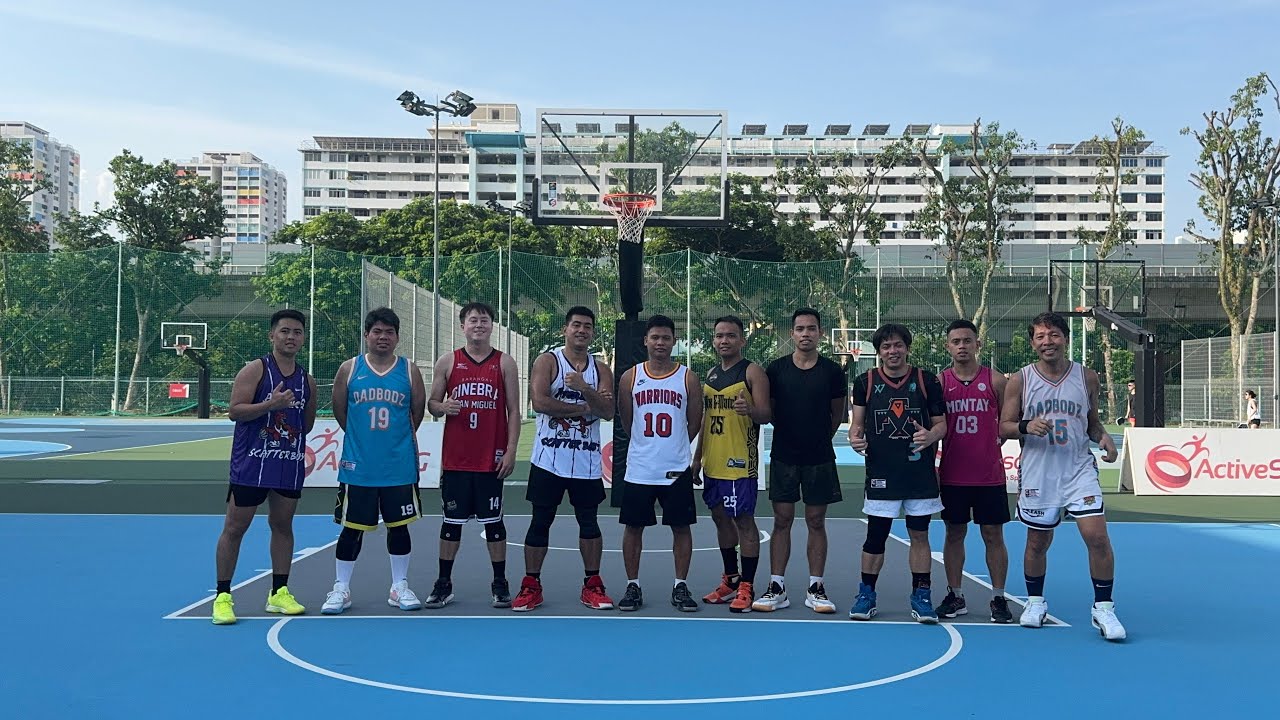 Game 1 : Auxiliary Police Vs Dadbodz - Bedok Basketball Outdoor ...