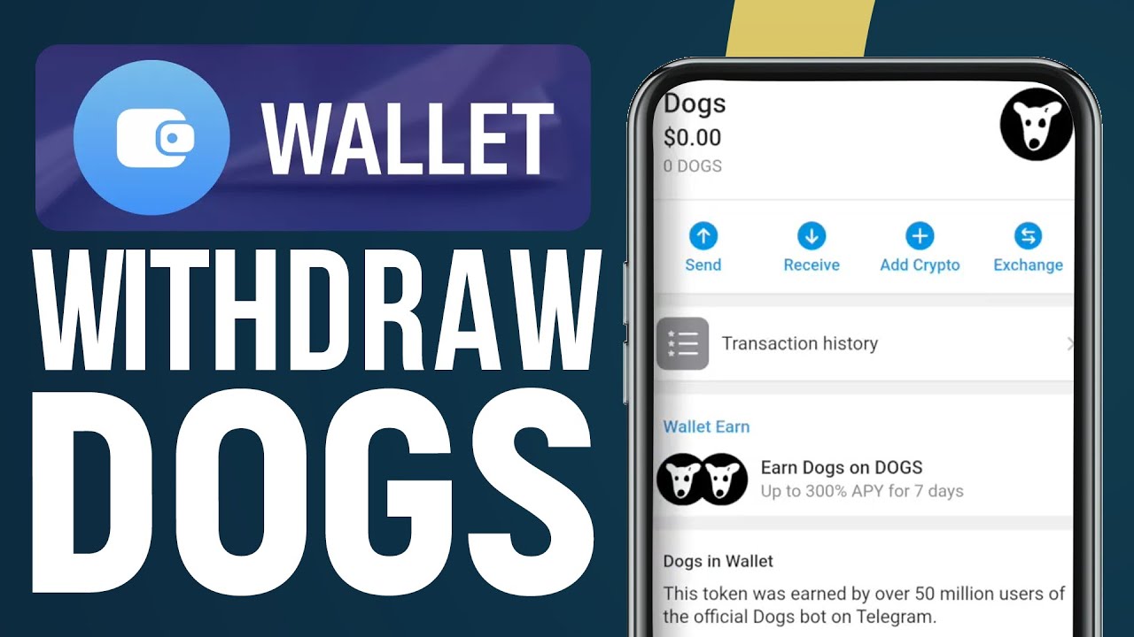 How To Withdraw Dogs From Telegram Wallet (2025) Easy Tutorial - YouTube