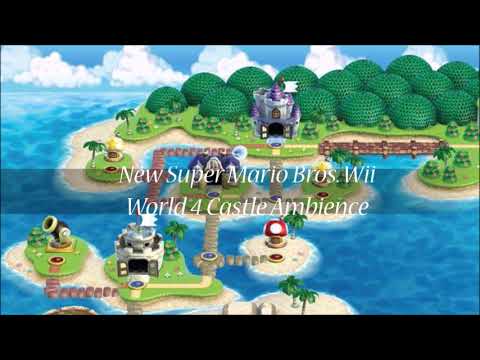 World 4 Castle Ambience [New Super Mario Bros. Wii] - YouTube