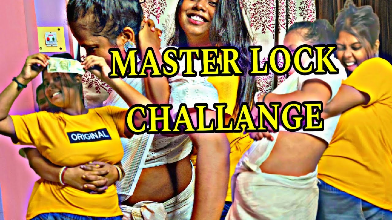 MASTER LOCK CHALLANGE// Mom daughter challenge// Most requested challange video 📸🎥 - YouTube