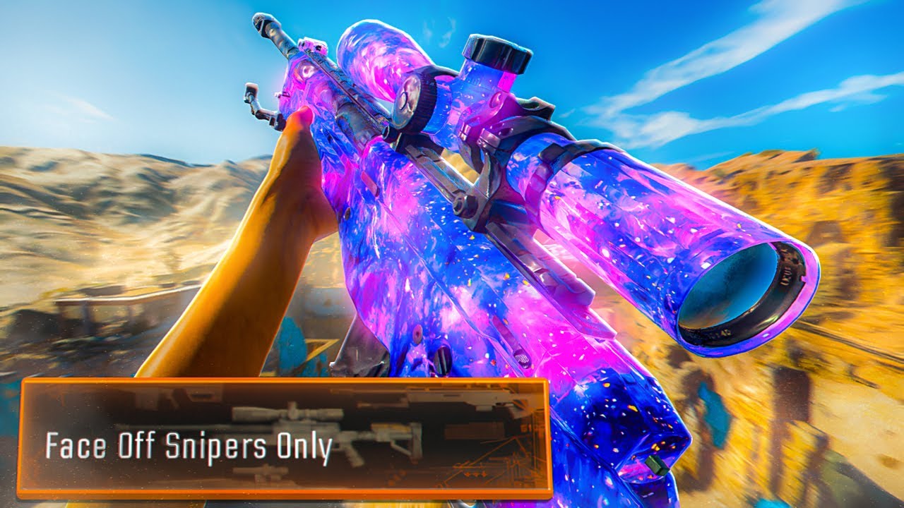 Treyarch added FACE OFF maps in Snipers ONLY!.. (Best Class Setup ...