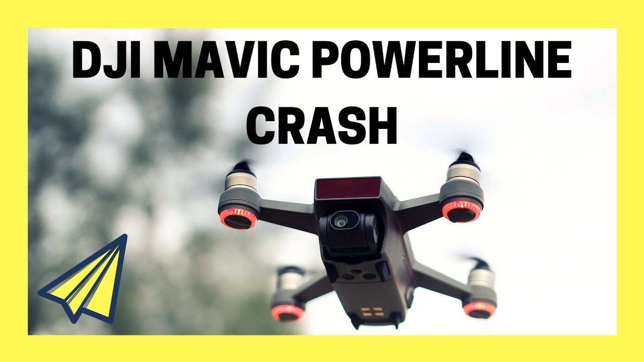 DJI SPARK FIRST POWERLINE CRASH - DRONE FAIL COMPILATION - YouTube