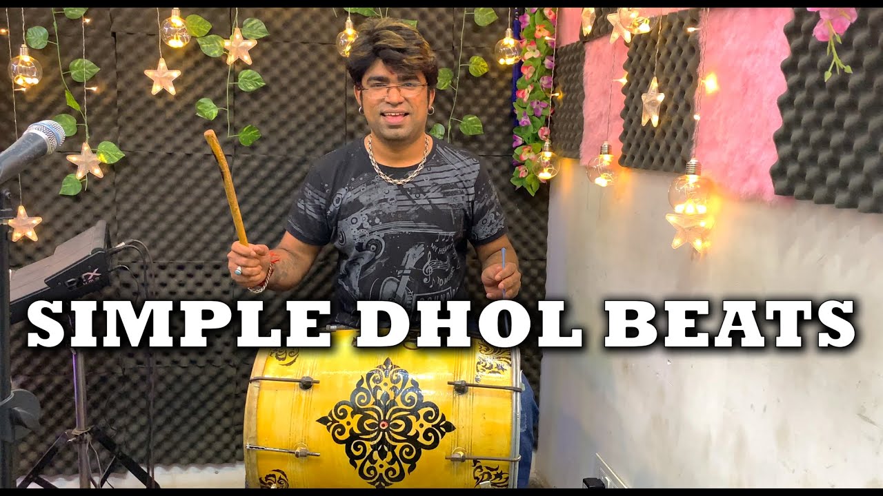 SIMPLE DHOL BEATS | KACHI DHOL | NEW DHOL BEATS | Janny Dholi - YouTube