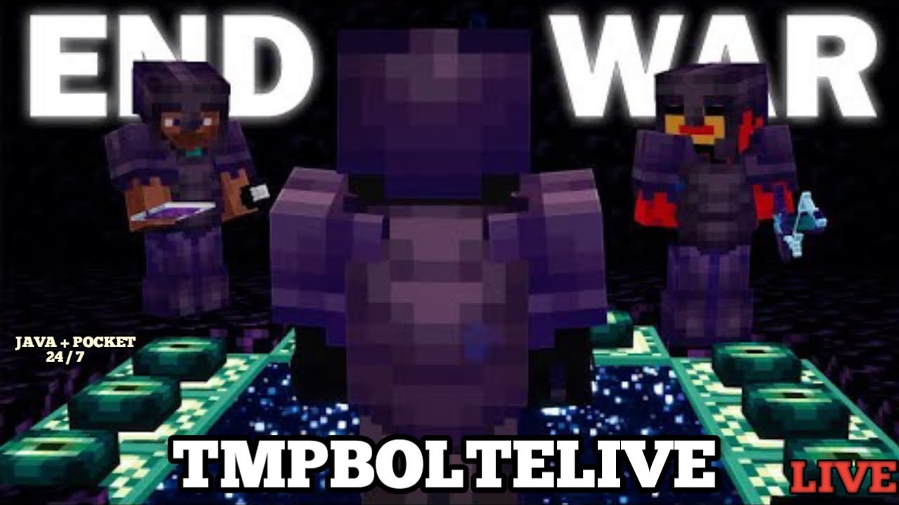 MINECRAFT PUBLIC SURVIVAL SMP PREPARATION FOR ENDWAR | 24/7 SERVER ...