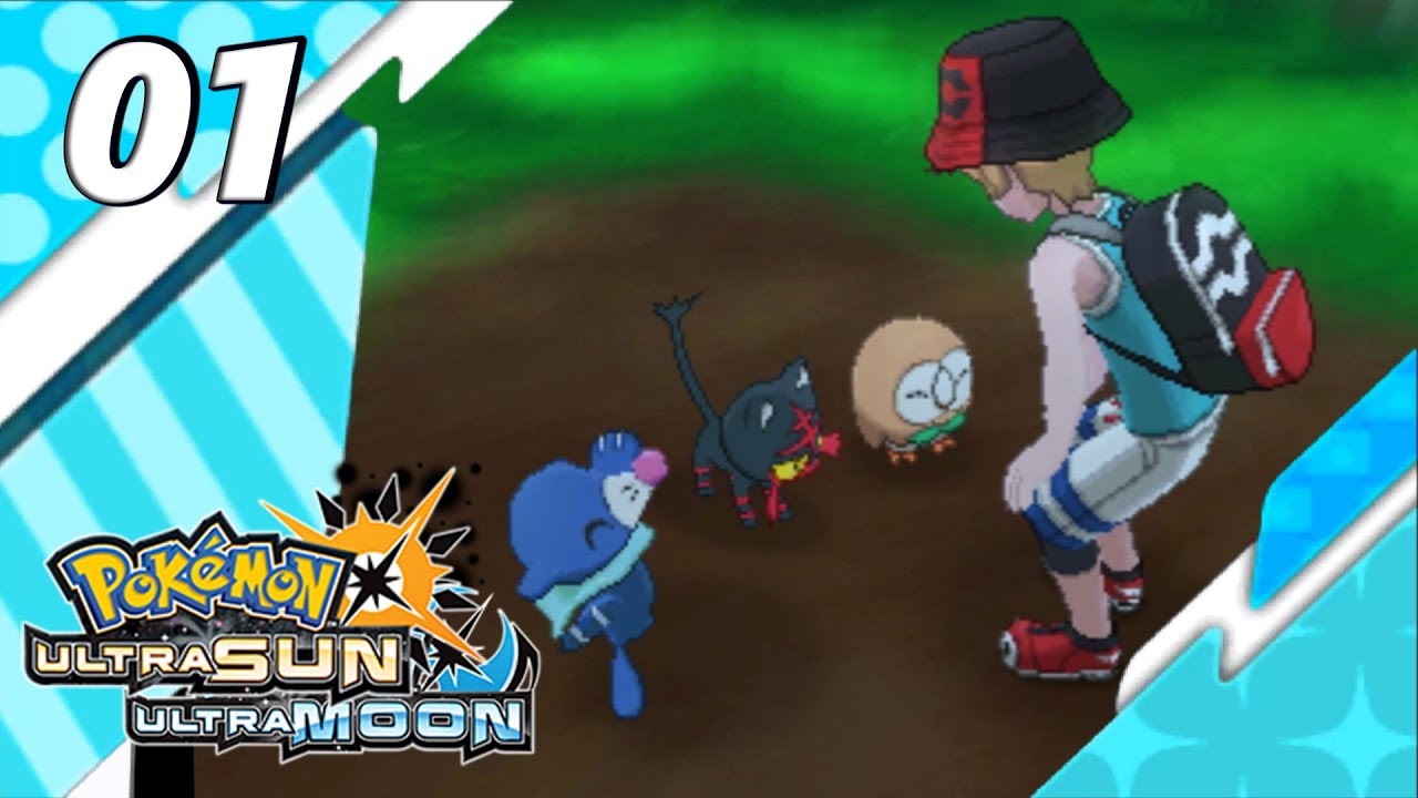 Let's Play! Pokémon Ultra Sun & Moon: Walkthrough Part 01 - Welcome ...