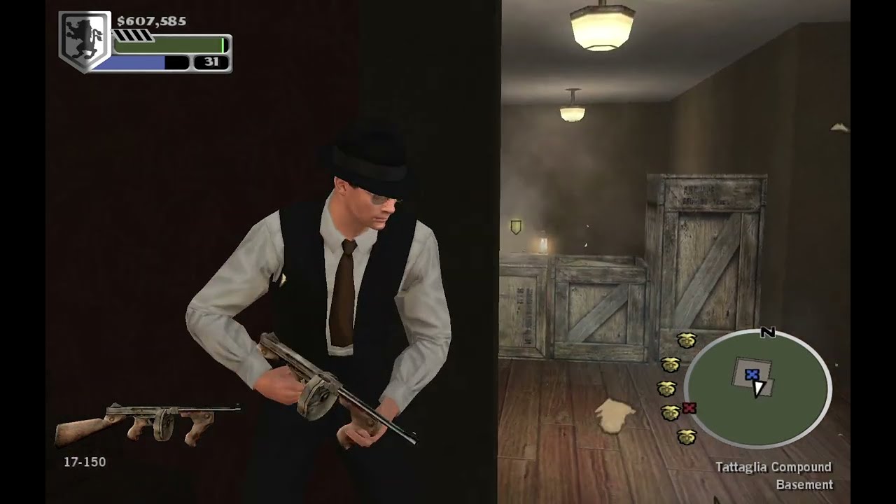 HOW TO PLAY THE GODFATHER GAME PART 16 TATTAGLIA COMPOUND - YouTube