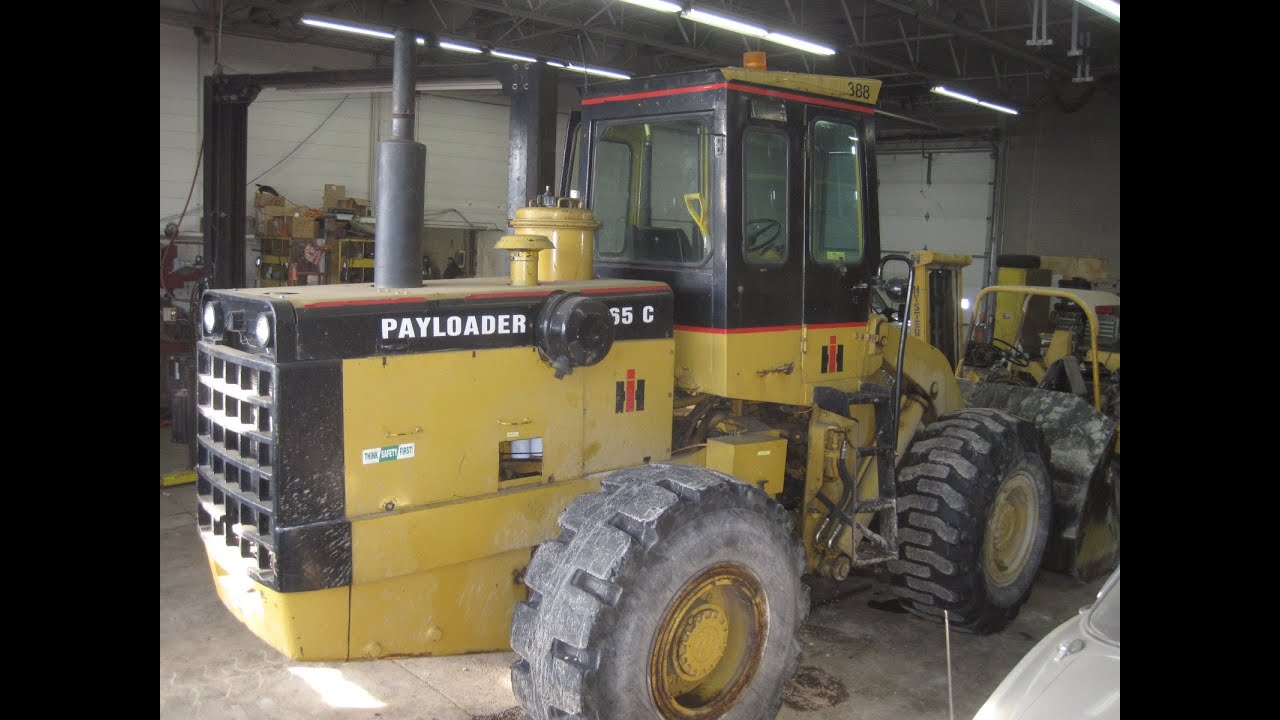 IH PAYLOADER 65C IN CAB VIDEO SOLD. - YouTube