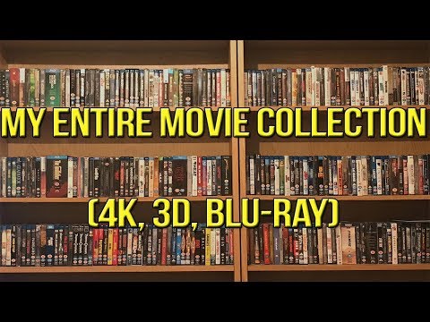 My Entire Movie Collection 2017 | 4K, 3D, BLU-RAY | Bluraymadness