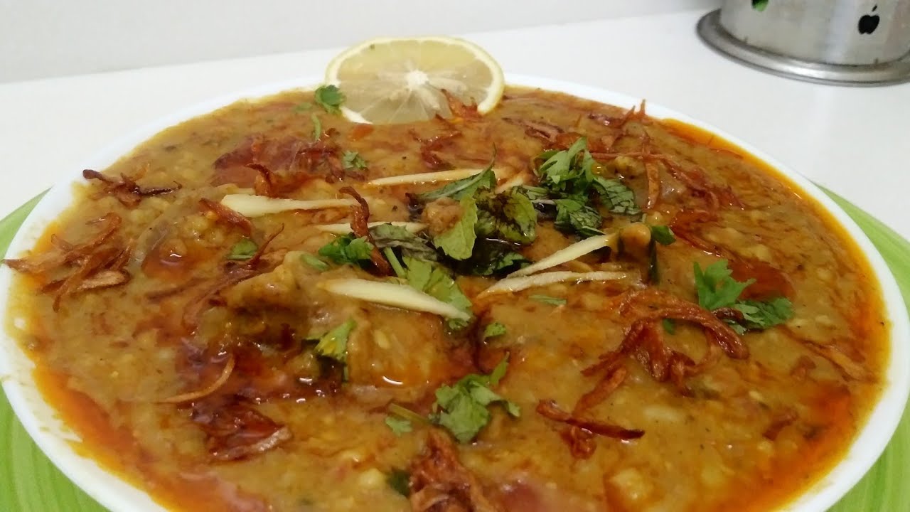 Mumbai ka special mutton khichda - YouTube
