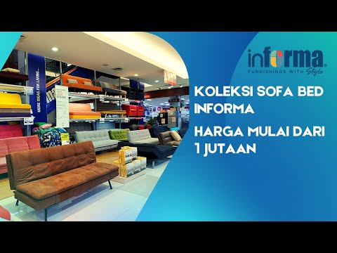 Koleksi Sofa Bed Informa 1 Jutaan #informa #sofabed - YouTube