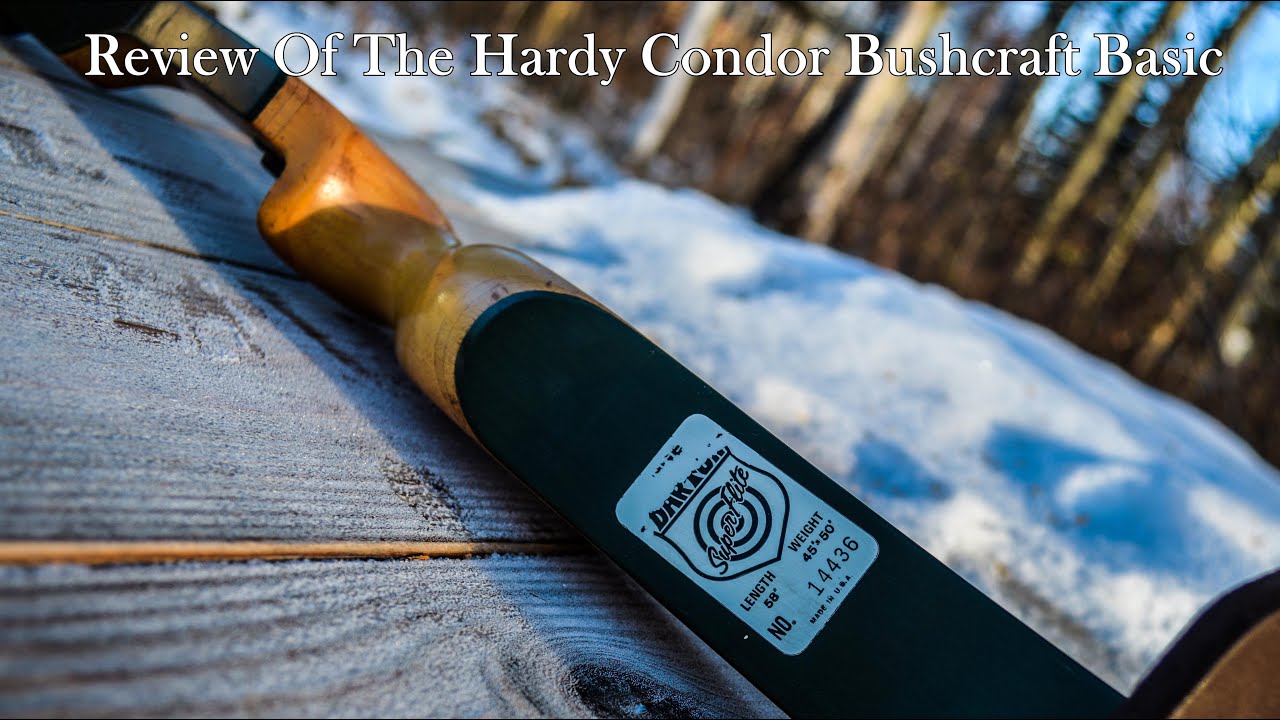 Review Of The Hardy Condor Bushcraft Basic - YouTube