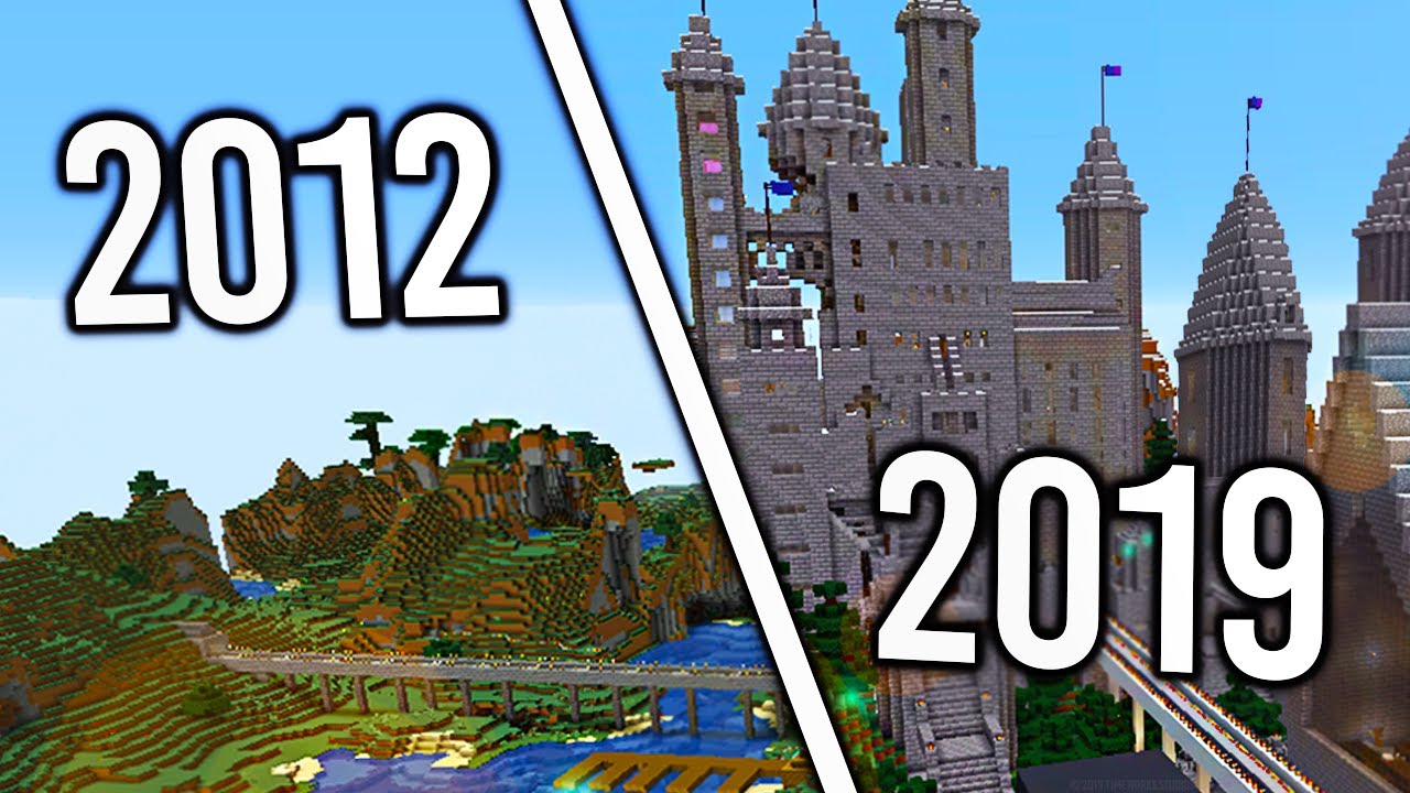 10 Year Old Minecraft World! (oldest minecraft world ever) - YouTube