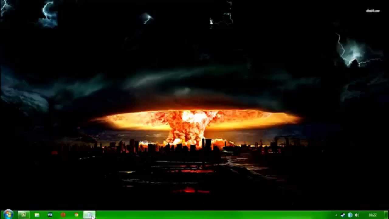 Jak przesunąć okno wychodzące poza ekran pulpitu WINDOWS 7 - YouTube