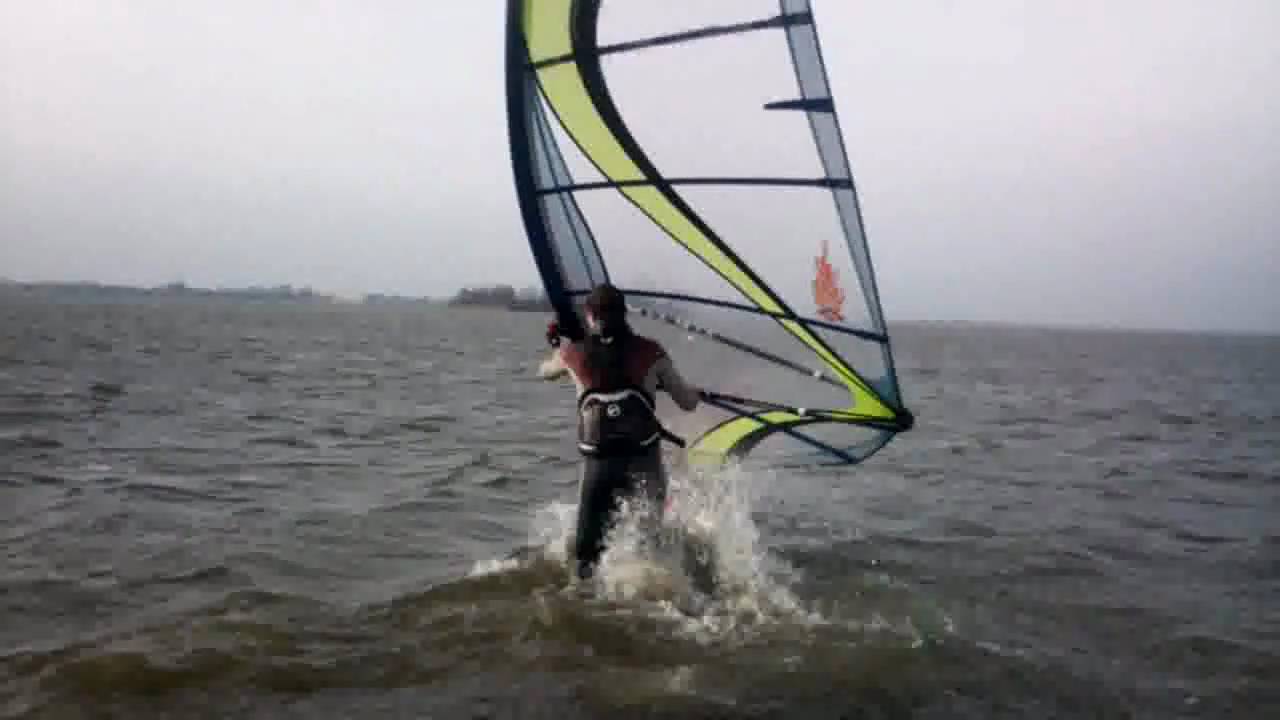 Windsurfing Strand Horst 07-02-2011 - YouTube