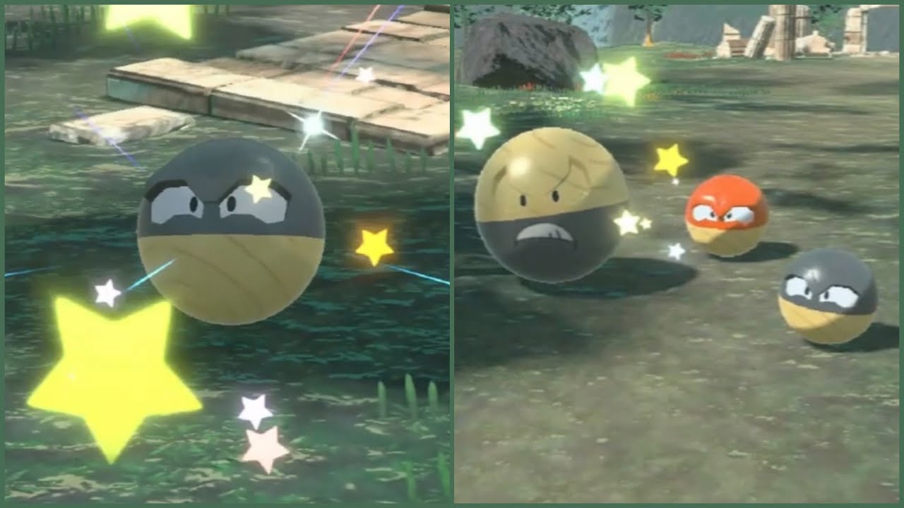 Two Shiny Hisuian Voltorb In Pokemon Legends Arceus! +Hisuian Electrode ...