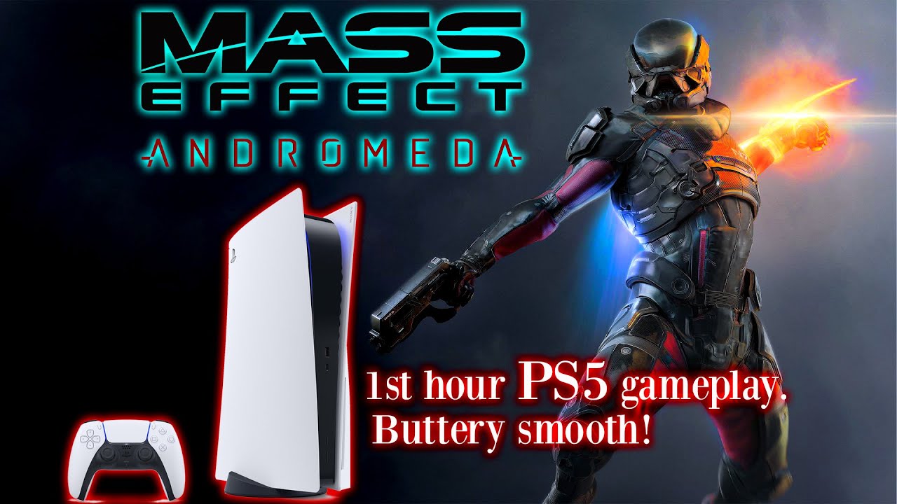 Mass Effect Andromeda on PS5 1st hour gameplay in beautiful 4K - YouTube