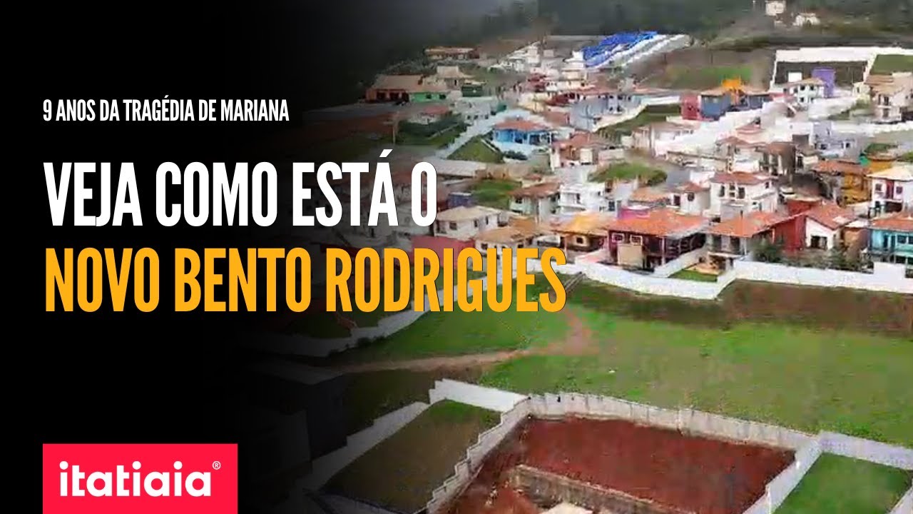 VEJA COMO ESTÁ O NOVO BENTO RODRIGUES, DISTRITO DEVASTADO PELO ...