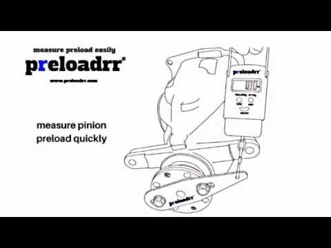 PRELOADRR BMW DIFFERENTIAL PINION BEARING PRELOAD TORQUE SETTING ...