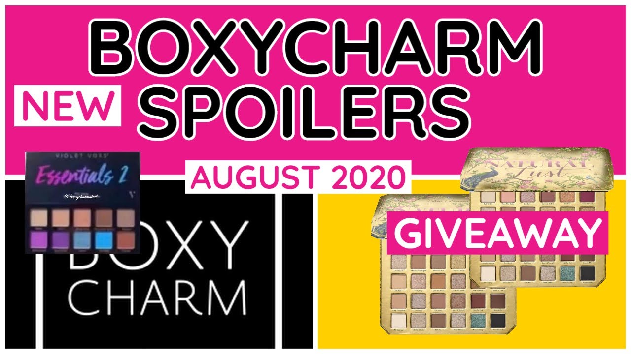 BOXYCHARM AUGUST 2020 NEW SPOILERS | BOXYCHARM ESSENTIALS 2 - YouTube
