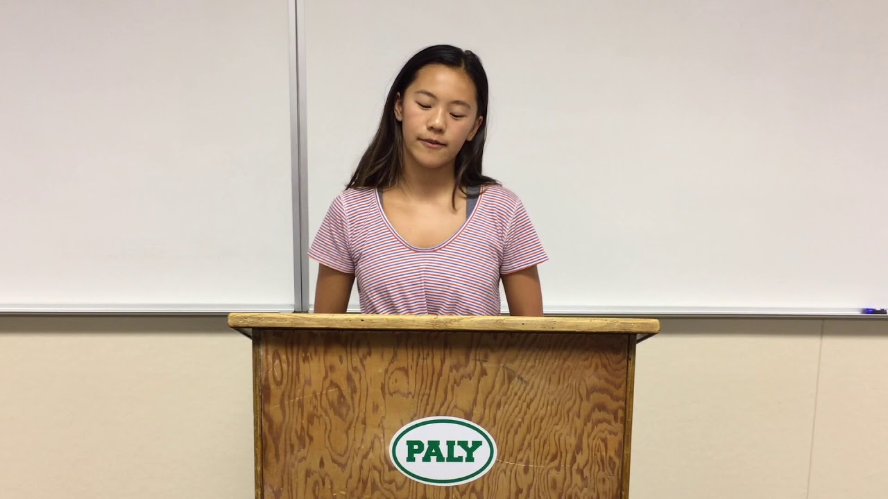 ASB Elections Class of 2022: Audrey Teo--President - YouTube