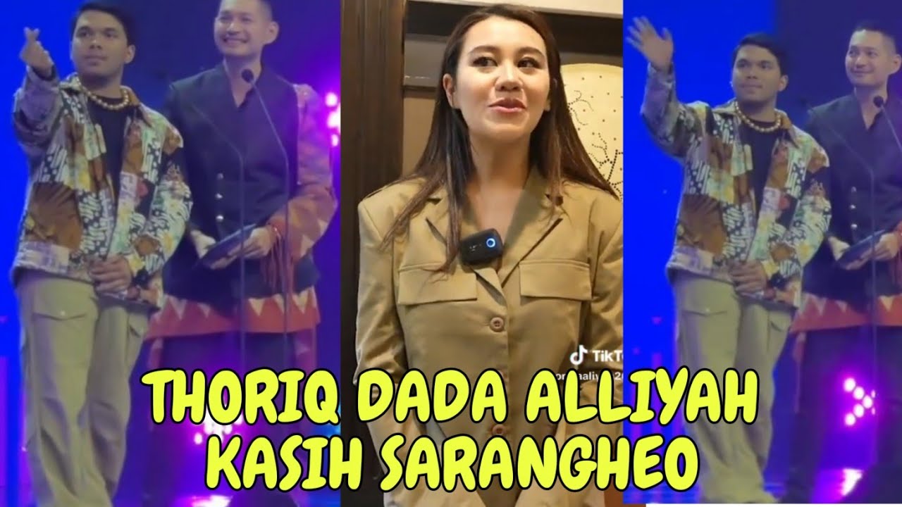 SOSWEET THORIQ KASIH ALLIYAH SARANG HEO !! ACARA MUSIC AWARD RCTI - YouTube