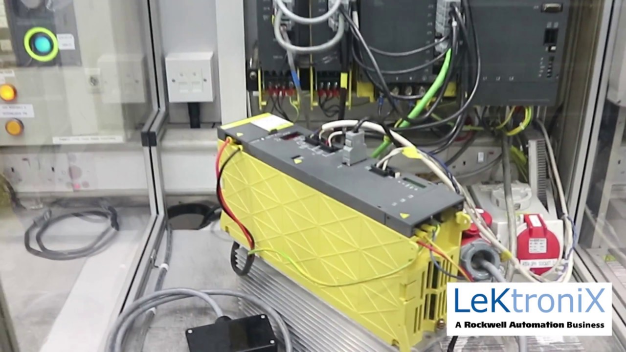 Fanuc Servo Drive Tested - YouTube