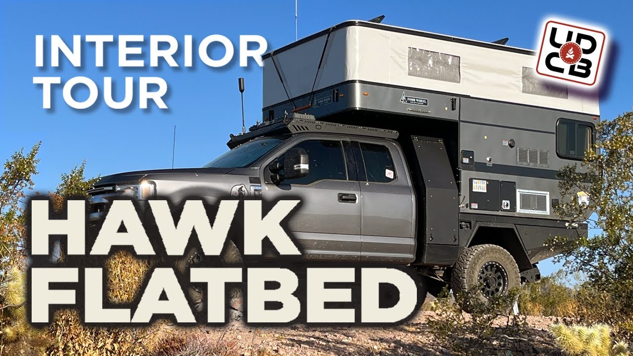 Four Wheel Campers | Hawk Flatbed | Interior Tour - YouTube