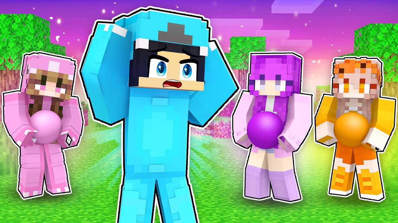 All CRAZY FAN GIRLS are PREGNANT from OMZ in Minecraft! - Parody Story ...