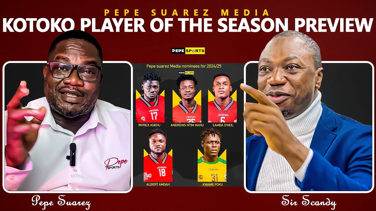 ASANTE KOTOKO 🇦🇹 PLAYER OF THE SEASON AWARD- SIR SCNADY PICKS ASIEDU ...